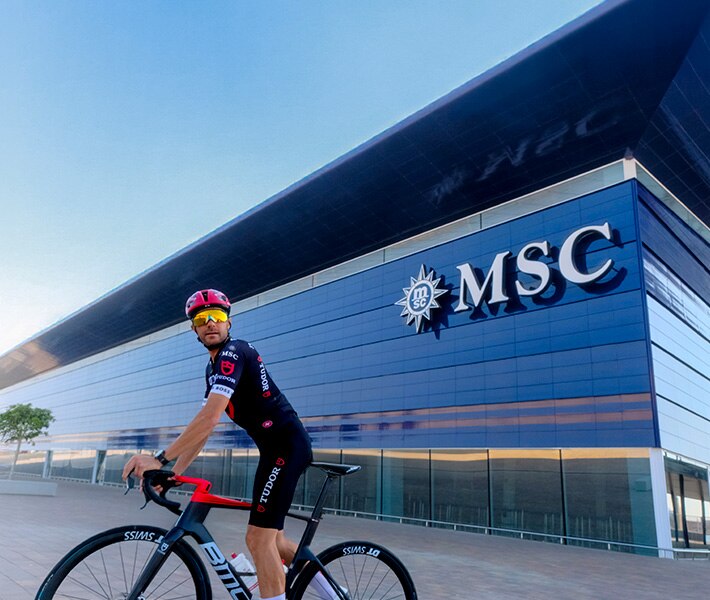 Partenariat Tudor Pro Cycling | MSC Cruises